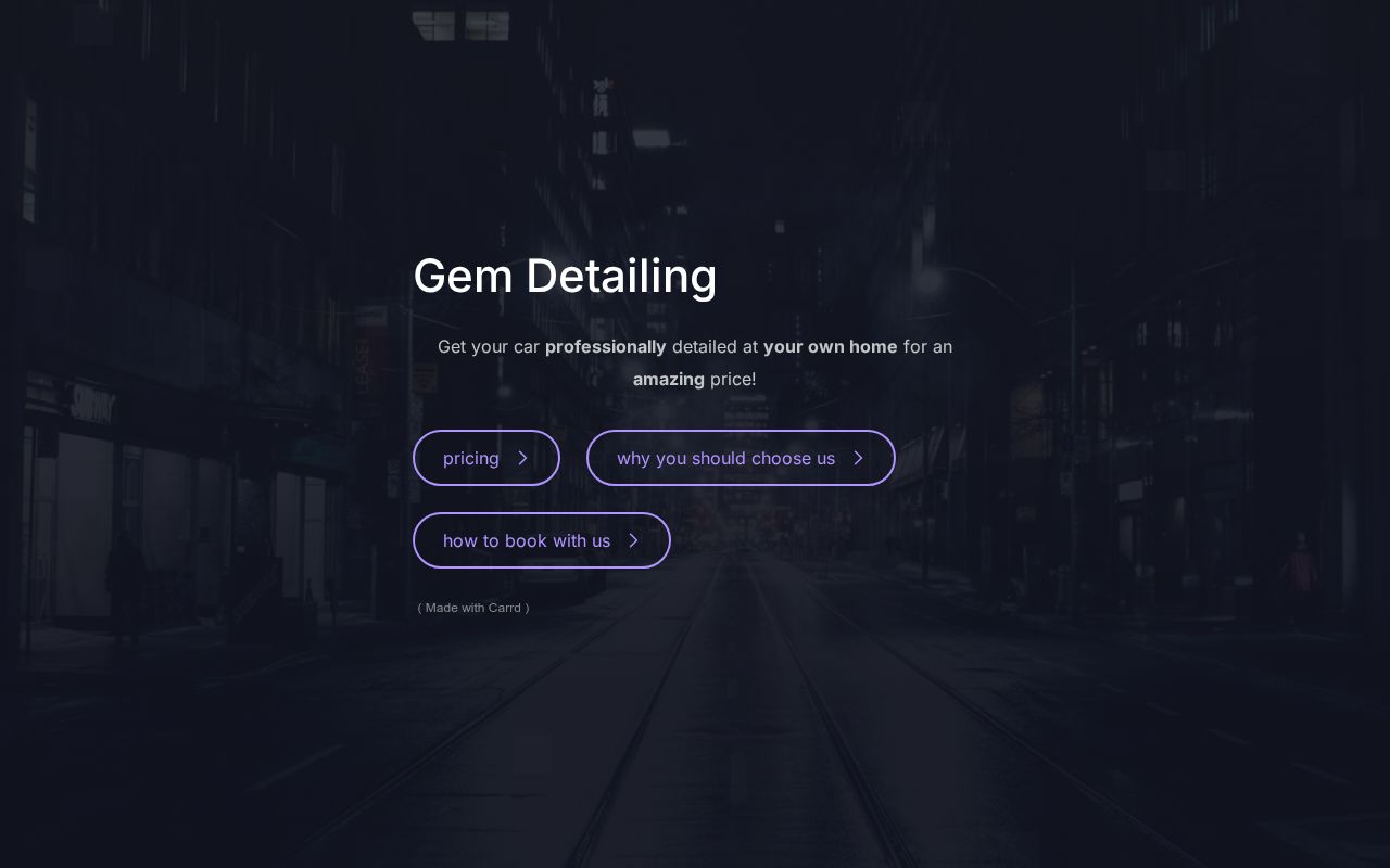 Gem auto detailing